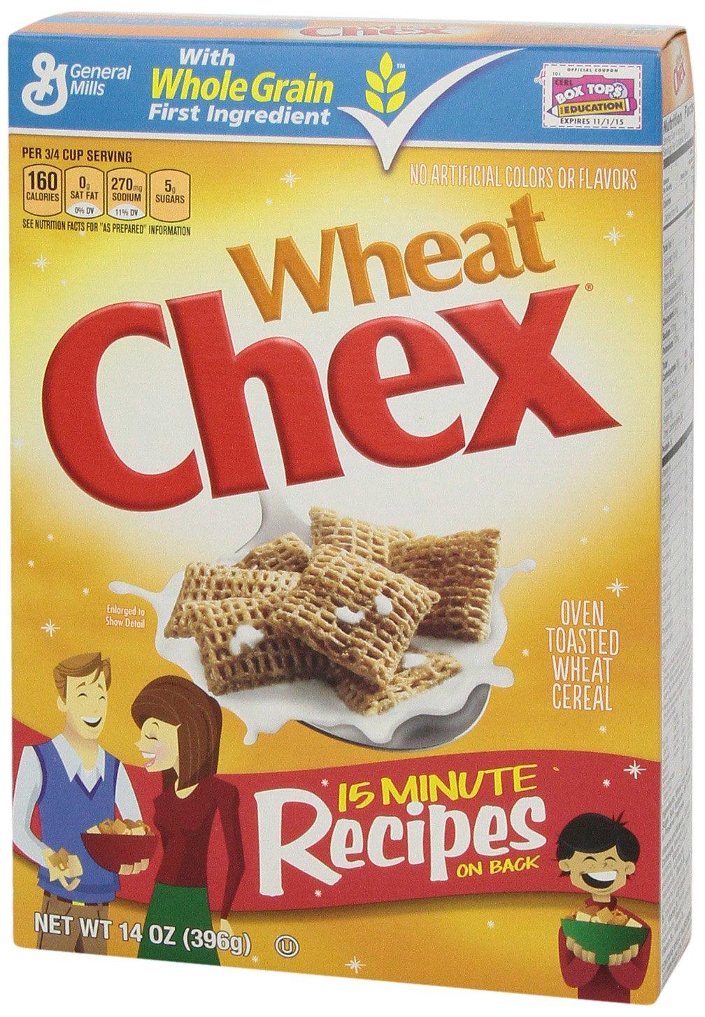 Wheat Chex Breakfast Cereal 14 OZ - Whole Grain Homemade Chex Mix Ingredient | Buy Now with ...
