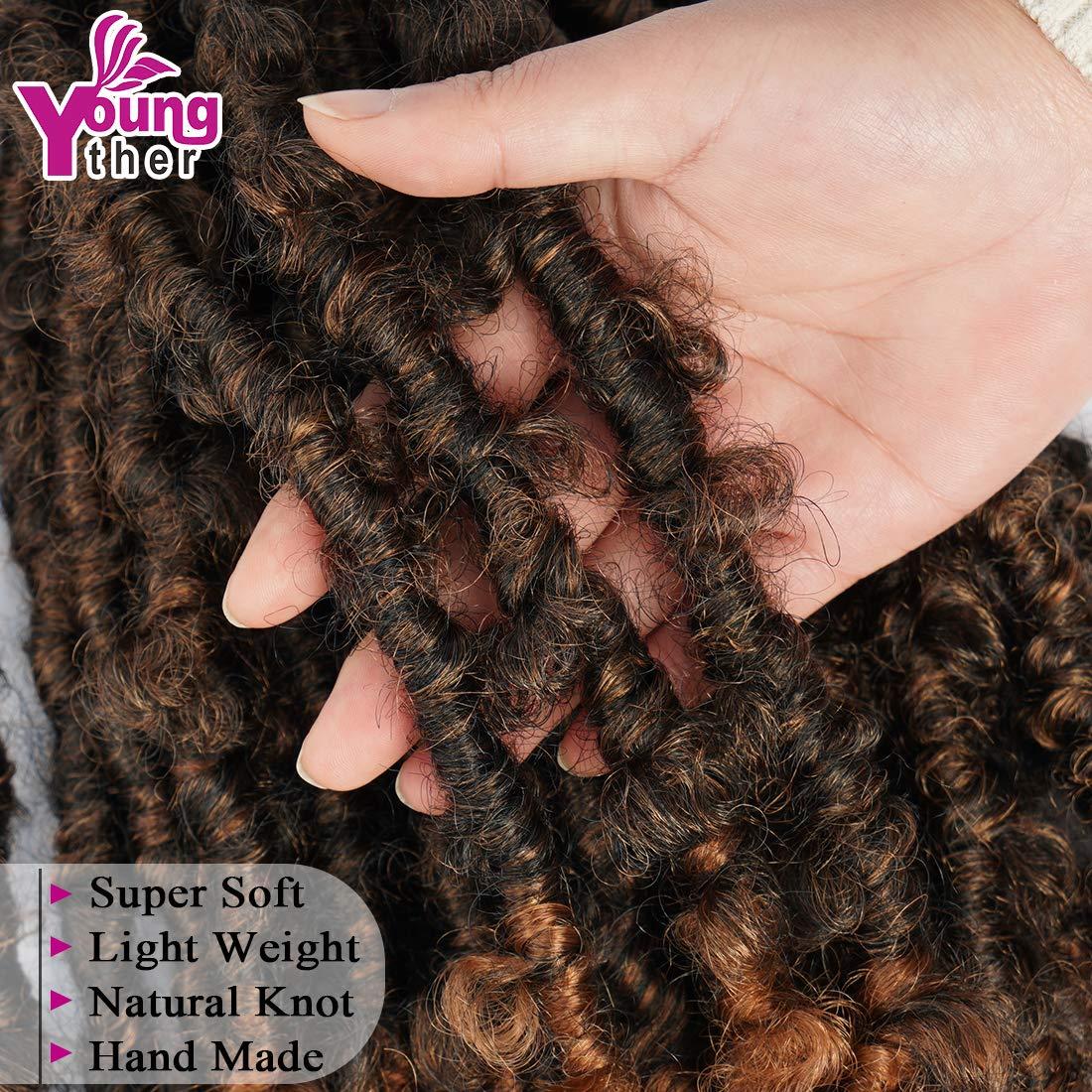 6 Packs 12 Inch Pre Looped Butterfly Locs Crochet Hair - Distressed ...