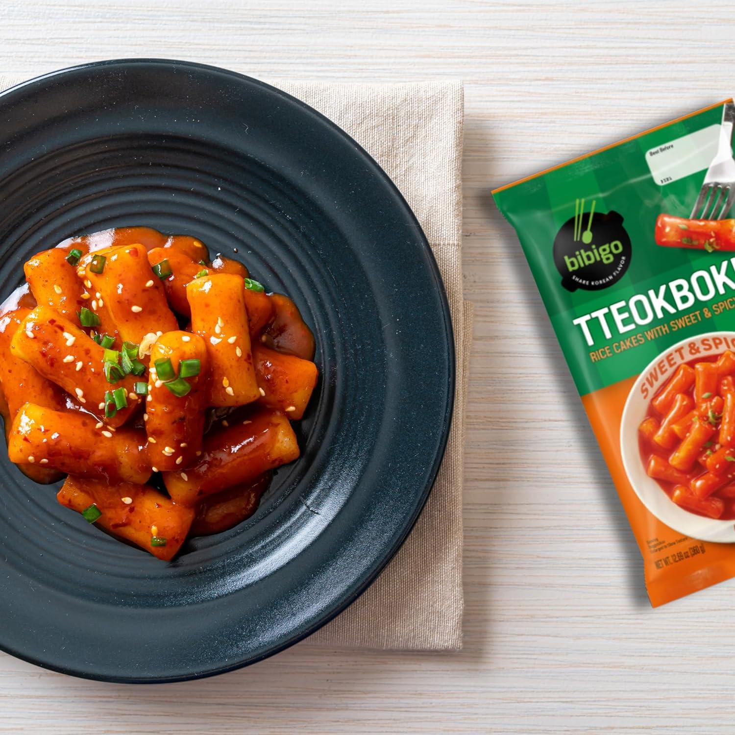 CJ Korean Tteokbokki Rice Cake 360g - Sweet & Spicy Sauce | Authentic Korean Flavor | Buy Now ...