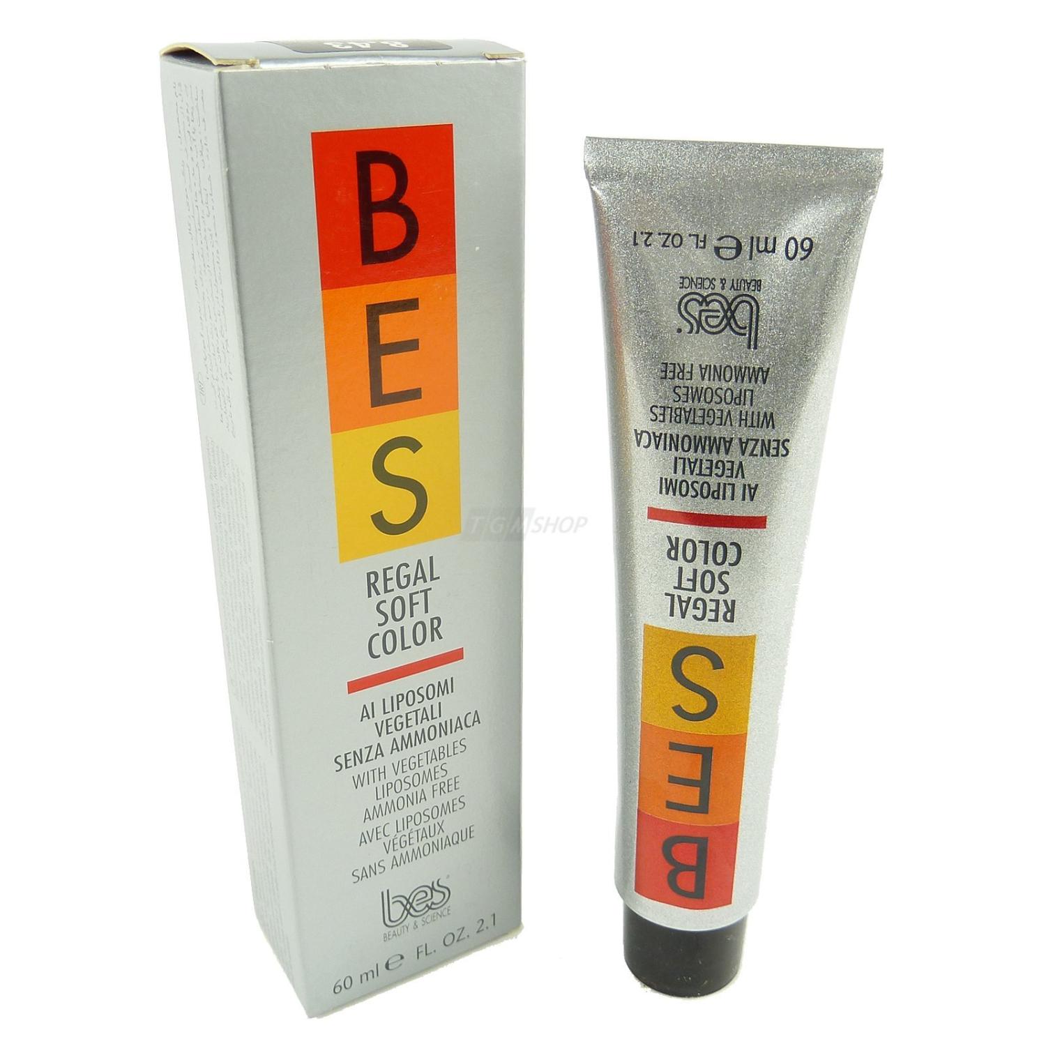 BES Regal Soft Hair Color 8.0 Light Blond 2.1 oz/60 ml | Buy Now with ...