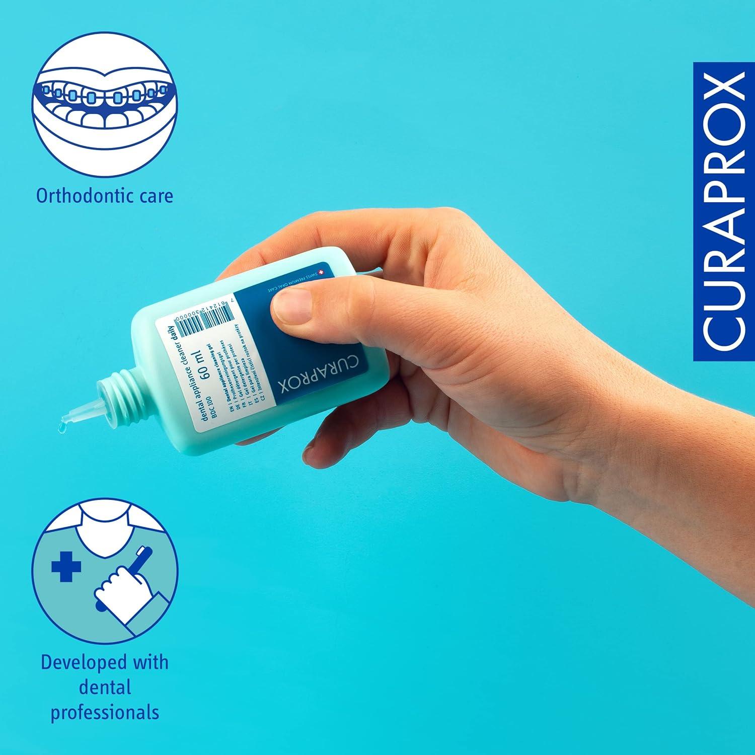 Curaprox BDC 100 Daily Dental Appliance Cleaner 60ml - Aligner ...