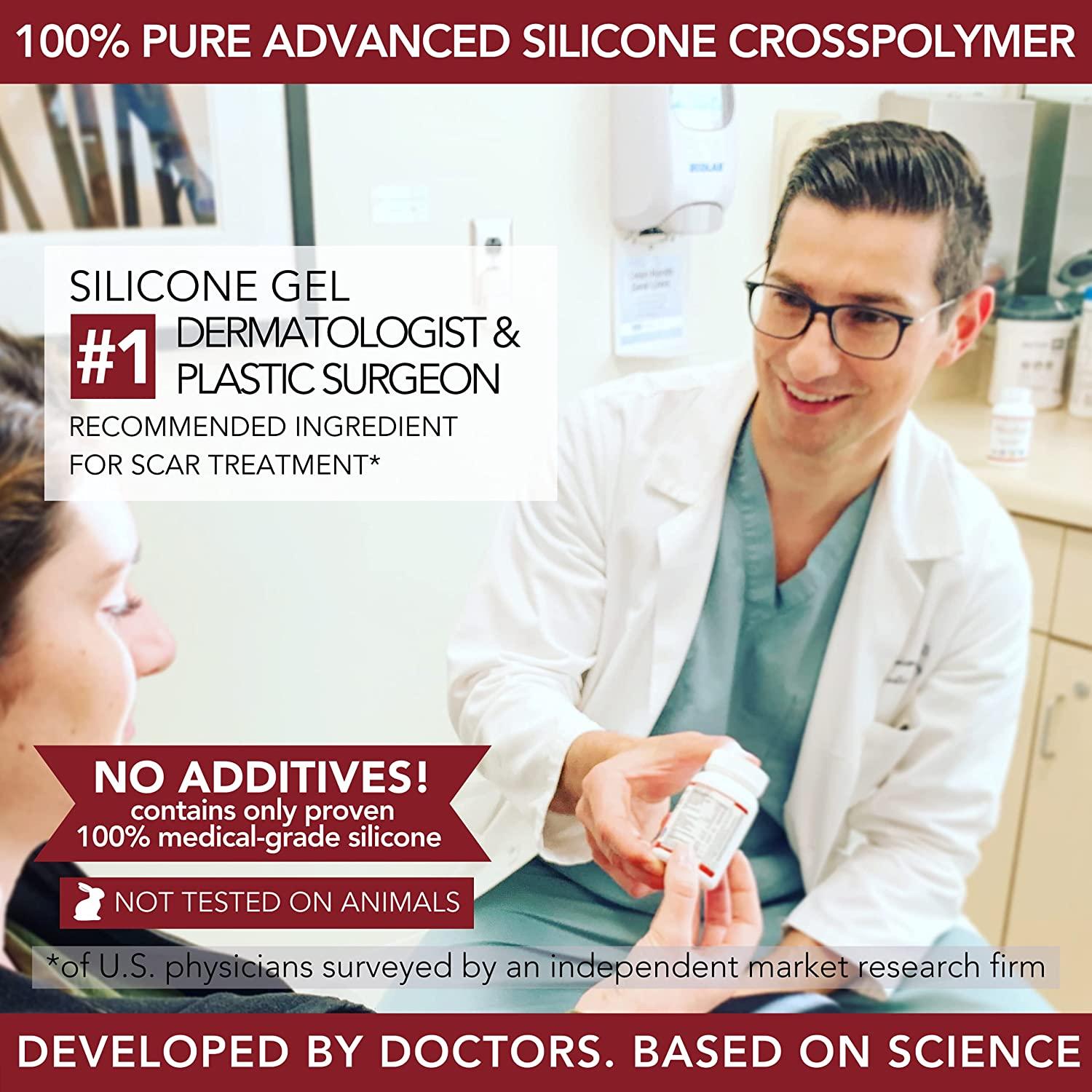 Physician Formulated Silicone Scar Gel for Face & Body - Advanced ...