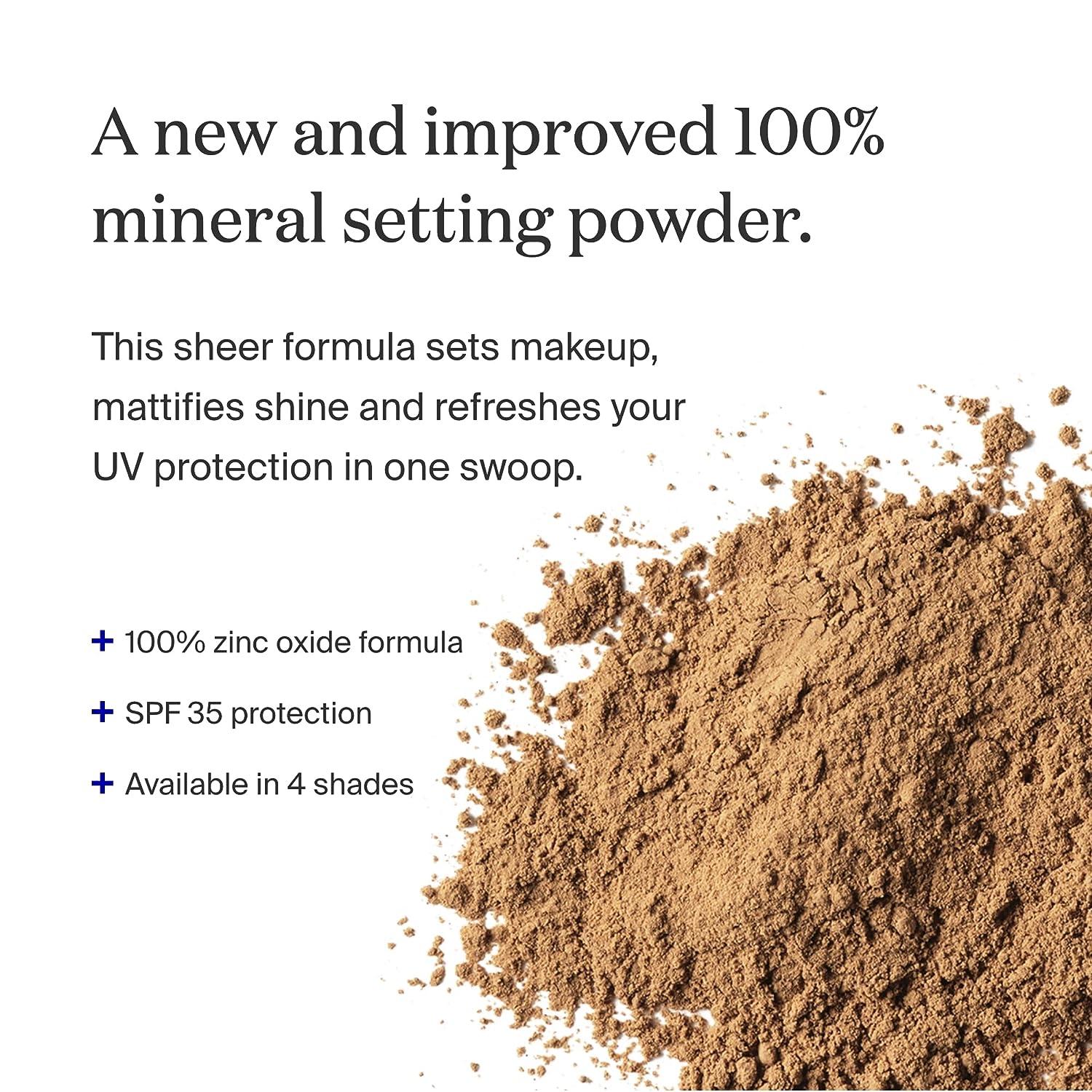 Supergoop! Mineral Powder Deep SPF 35 Makeup Setting Powder - 0.15 oz ...