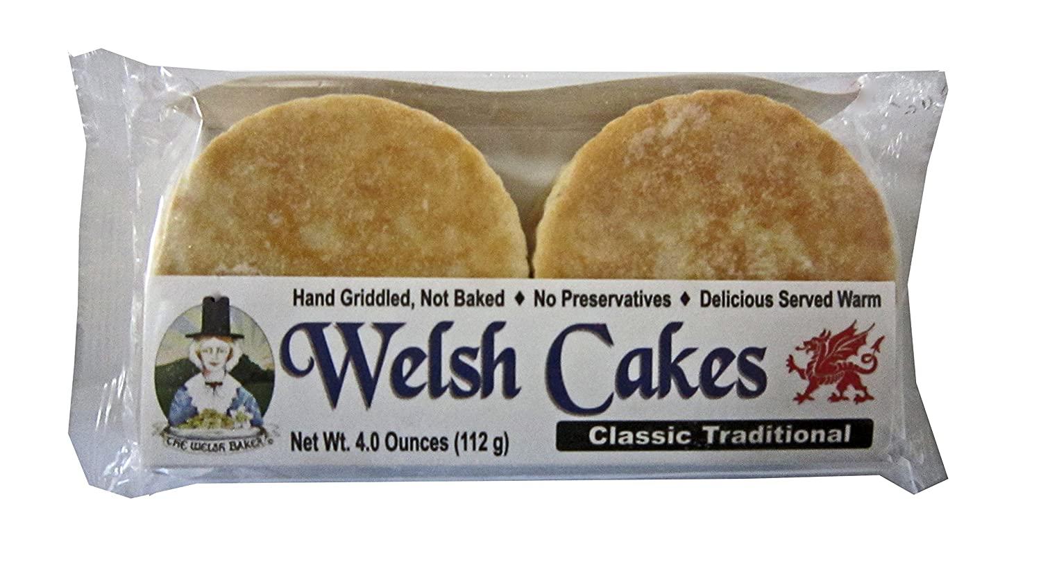 Welsh Cakes by Welsh Baker - Variety 2 Pack - Traditional Classic and ...