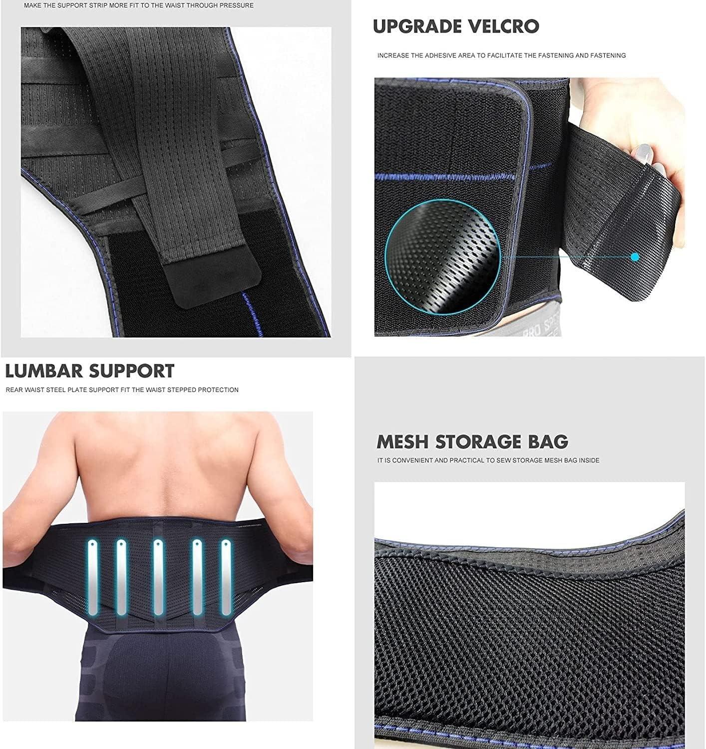 Adjustable Back Bandage & Support Belt for Pain Relief | Sciatica ...