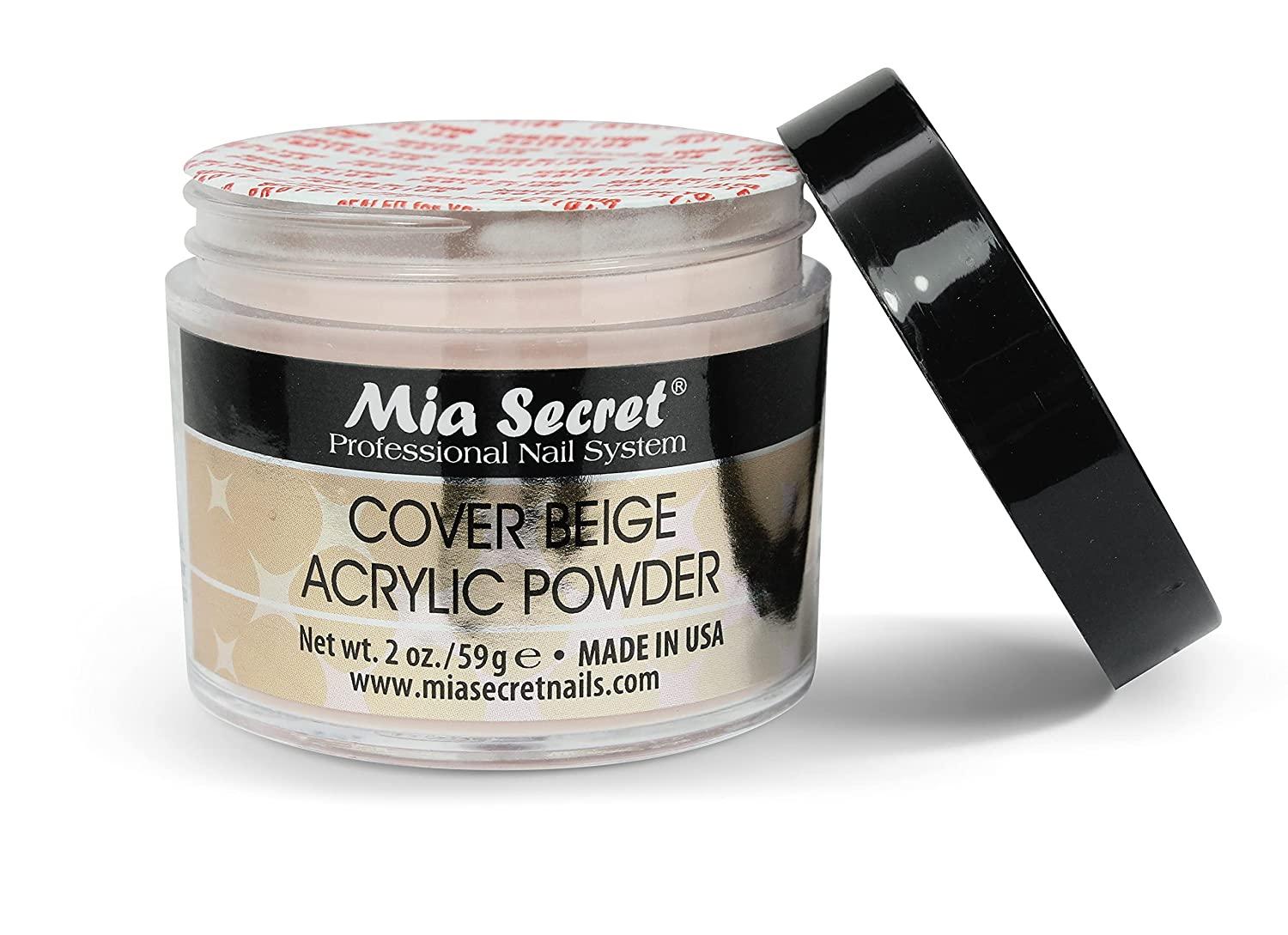 Mia Secret Cover Beige Acrylic Powder - 2 Ounce (Pack of 1) | High ...