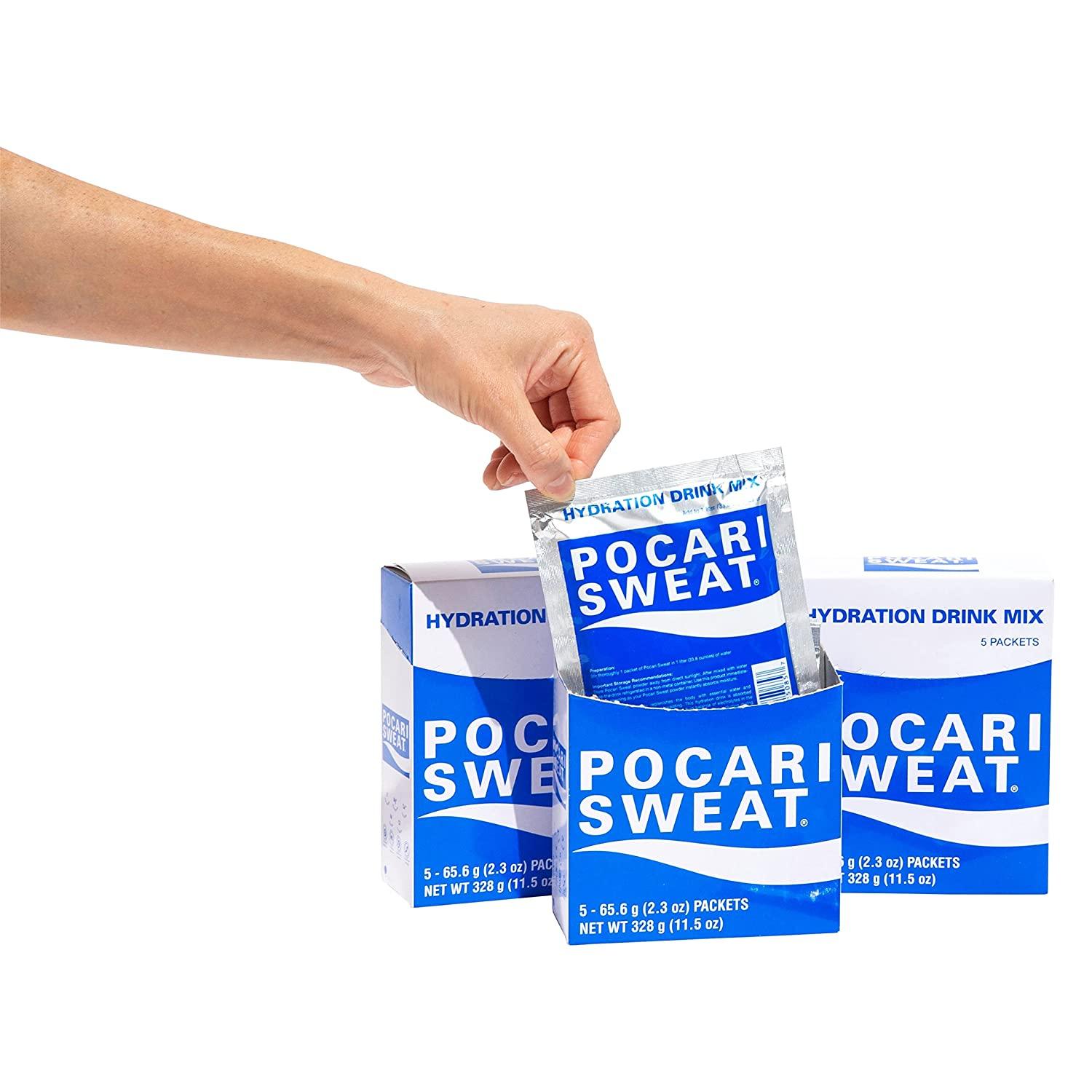 Pocari Sweat Powder 5 Packets - Hydration & Electrolyte Restoration ...