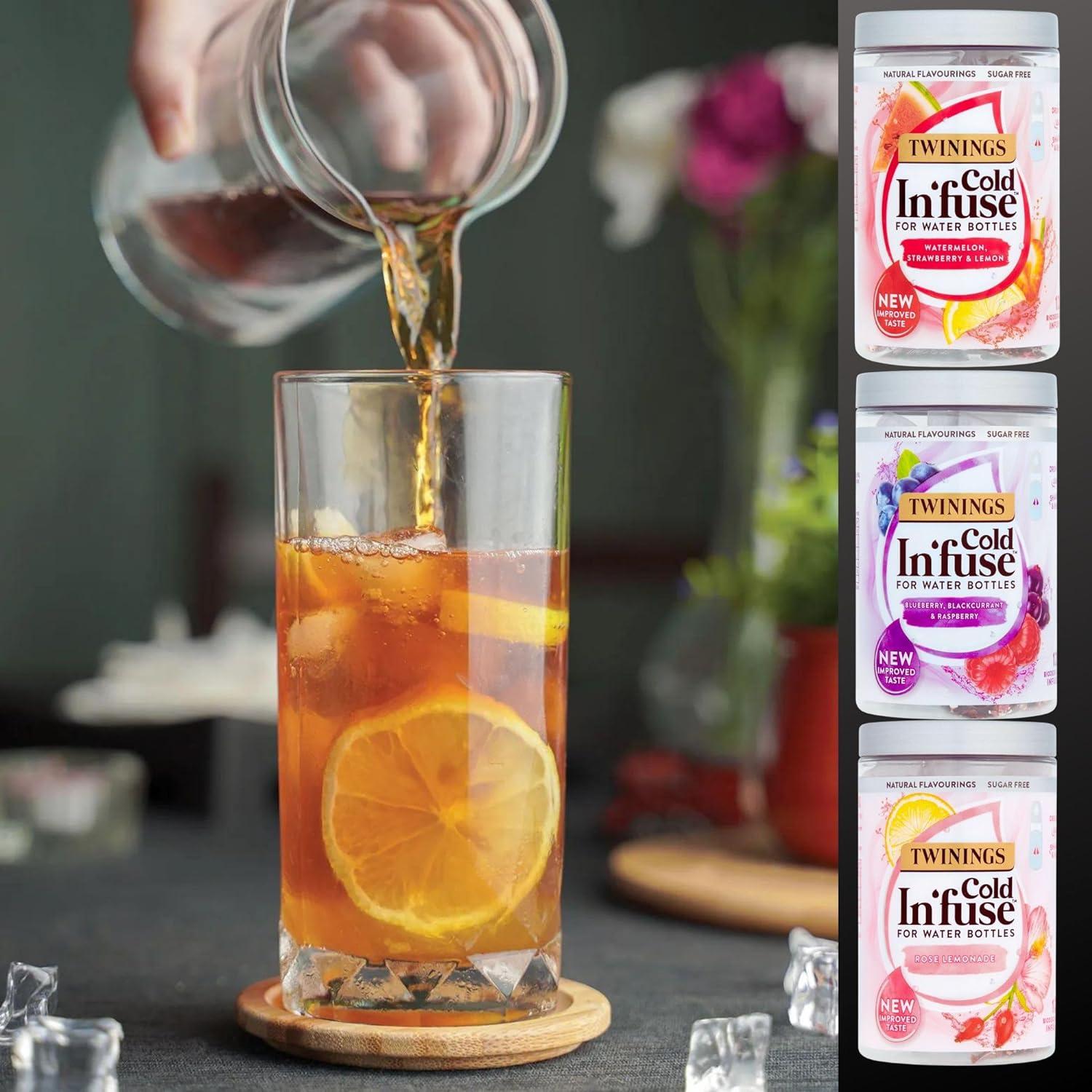 Twinings Cold Infuse Selection 36 Infusers | 3 Flavours | Water ...