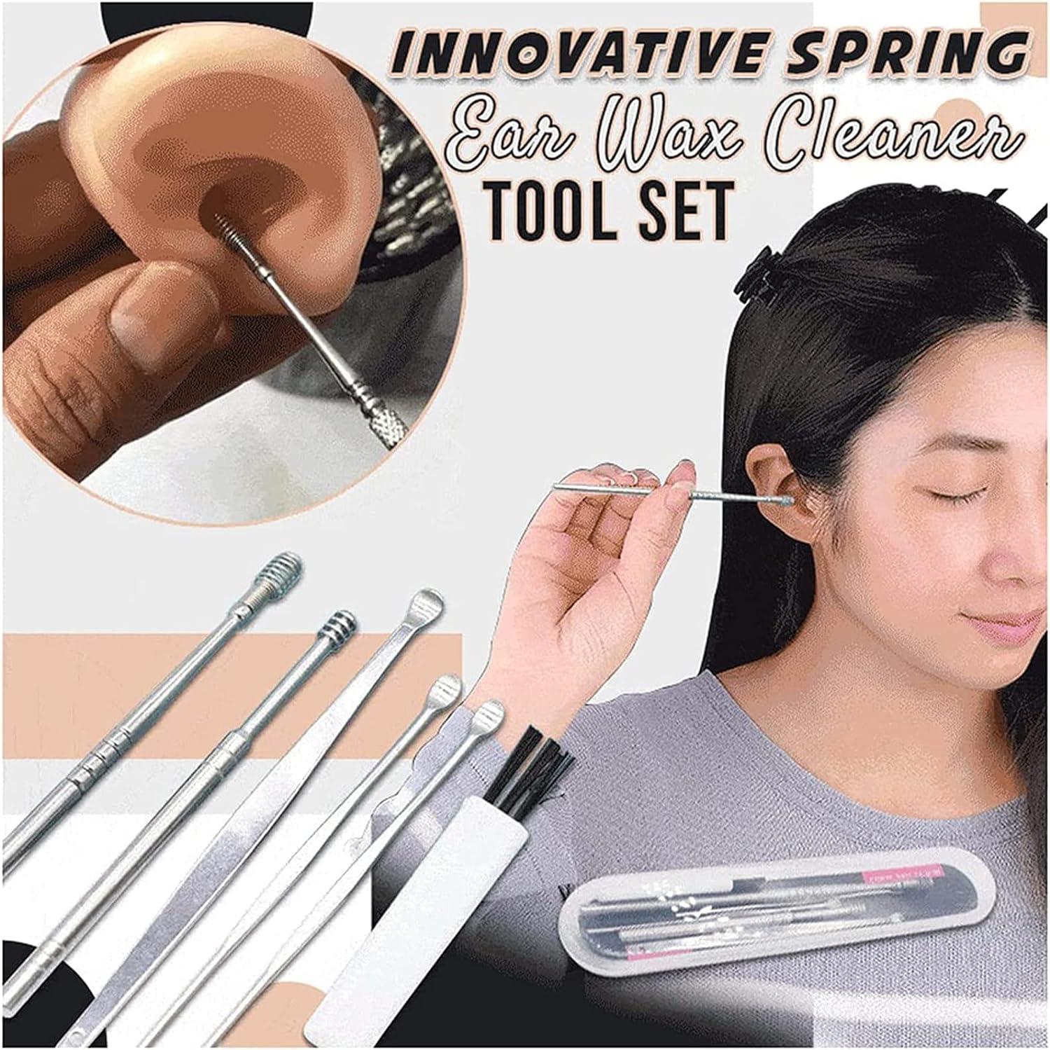 8PCS Stainless Steel Ear Wax Cleaner Tool Set with Storage Box - Ear ...