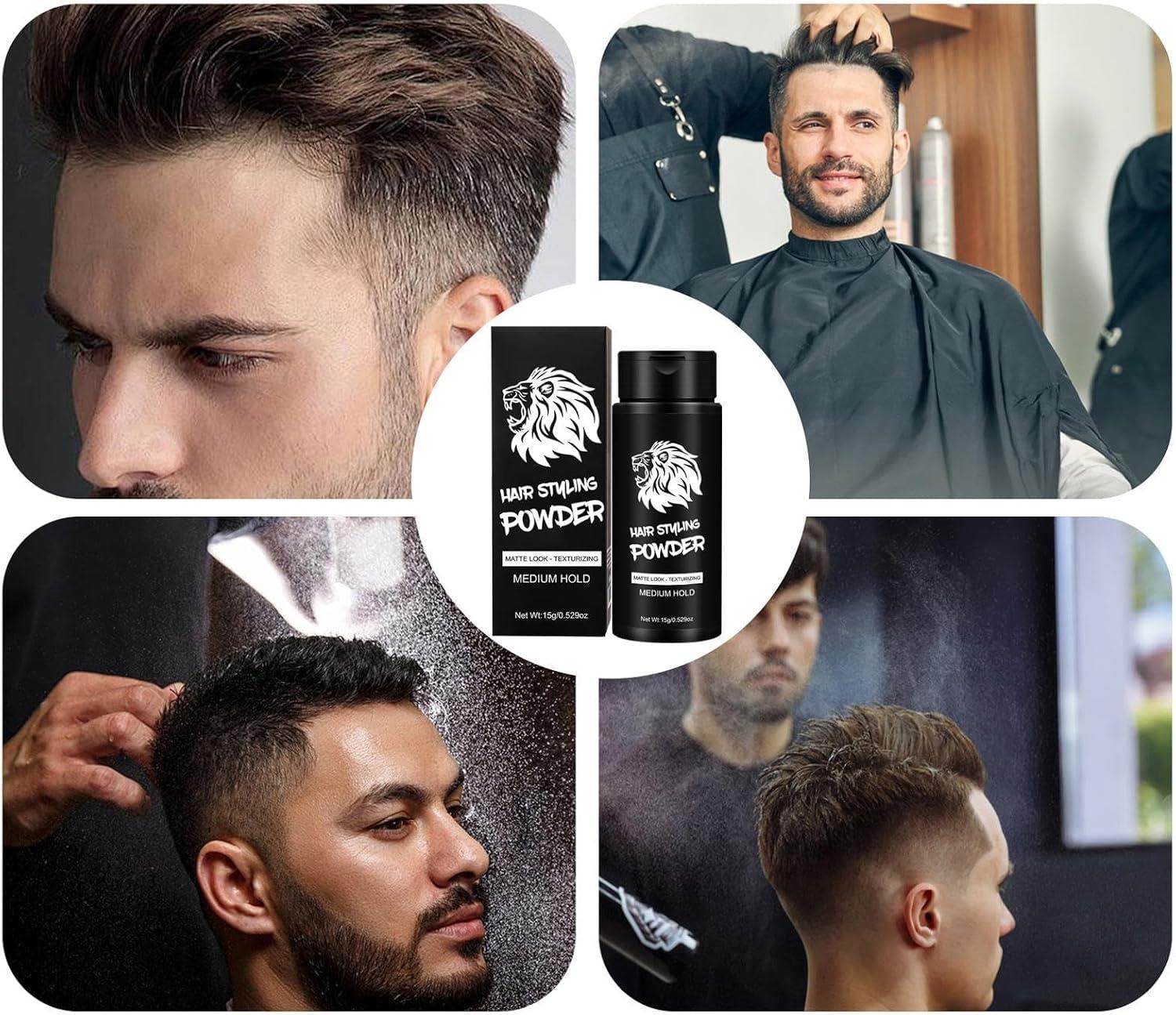 Textured Powder for Men - Styling Powder Flexible Hold | Volumizing ...