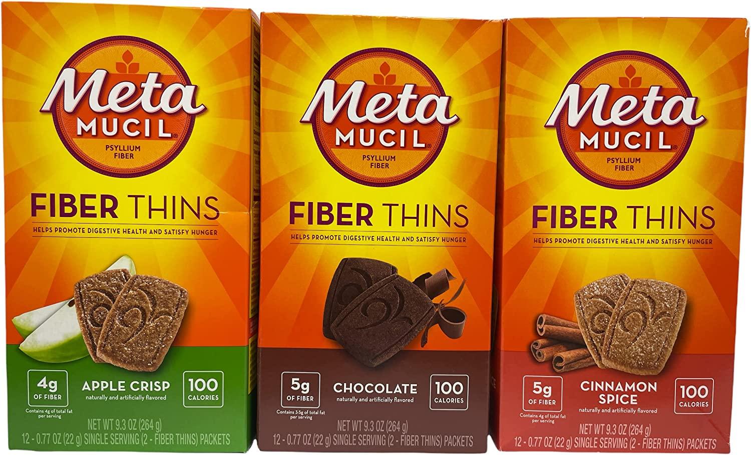 Metamucil Psyllium Fiber Thins Bundle with ThisNThat Tip Card - Apple ...