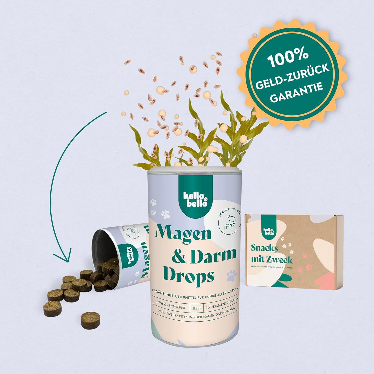Hellobello Gastrointestinal Drops for Dogs - 3 x 350g | Supports ...
