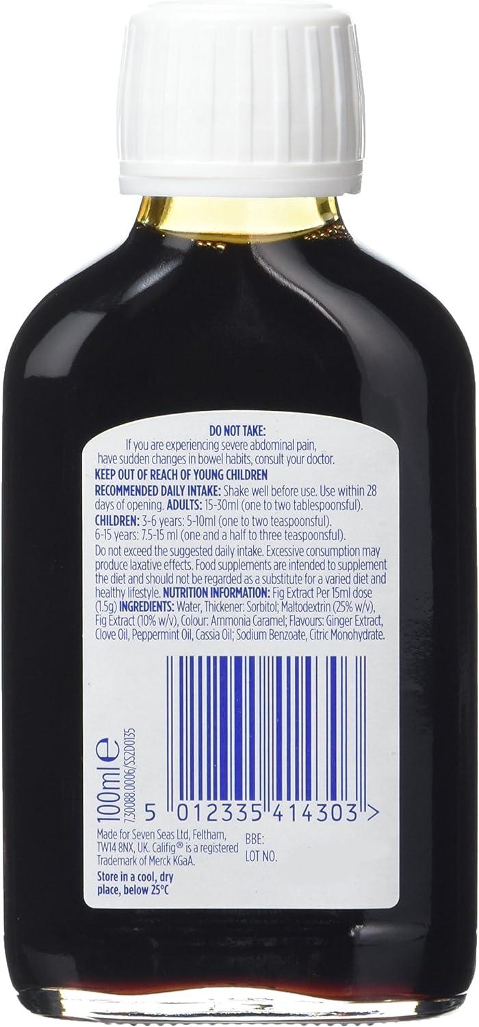Califig 100ml Syrup of Figs - Natural Digestive Aid and Constipation ...
