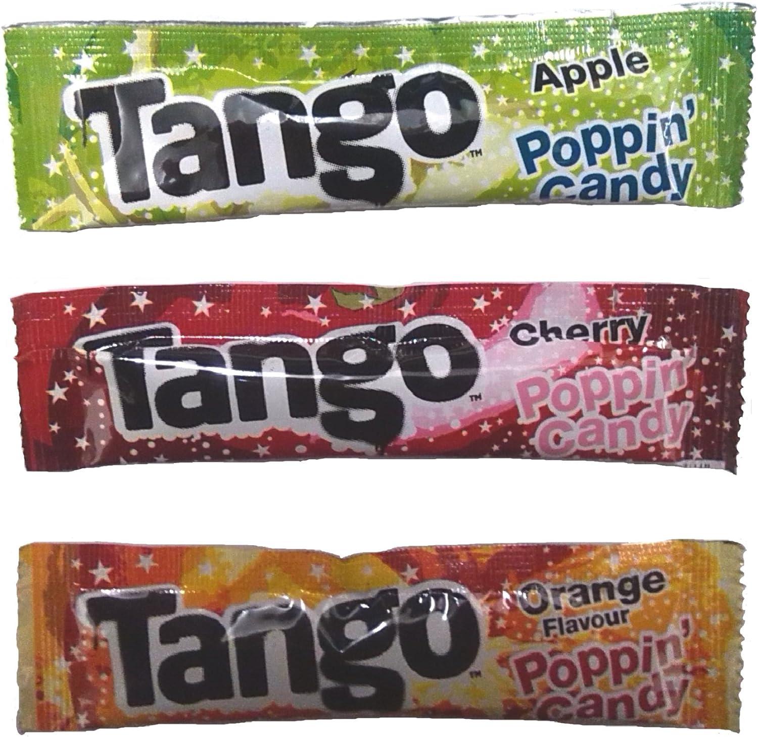 10 x Tango Popping Candy Sachets - Cherry Orange & Apple Flavours | Buy ...
