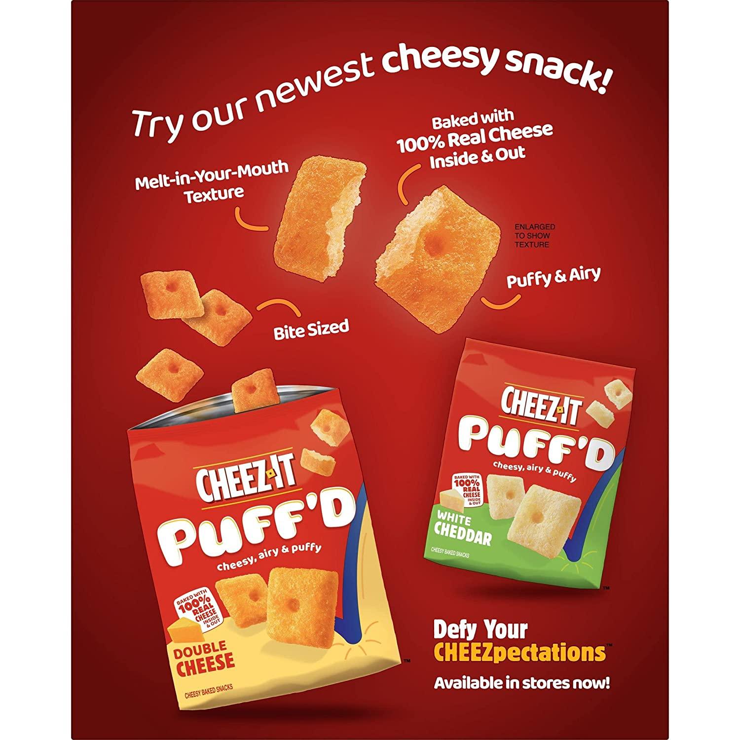 Cheez-It White Cheddar Baked Snack Crackers - 7oz Box for Office and ...