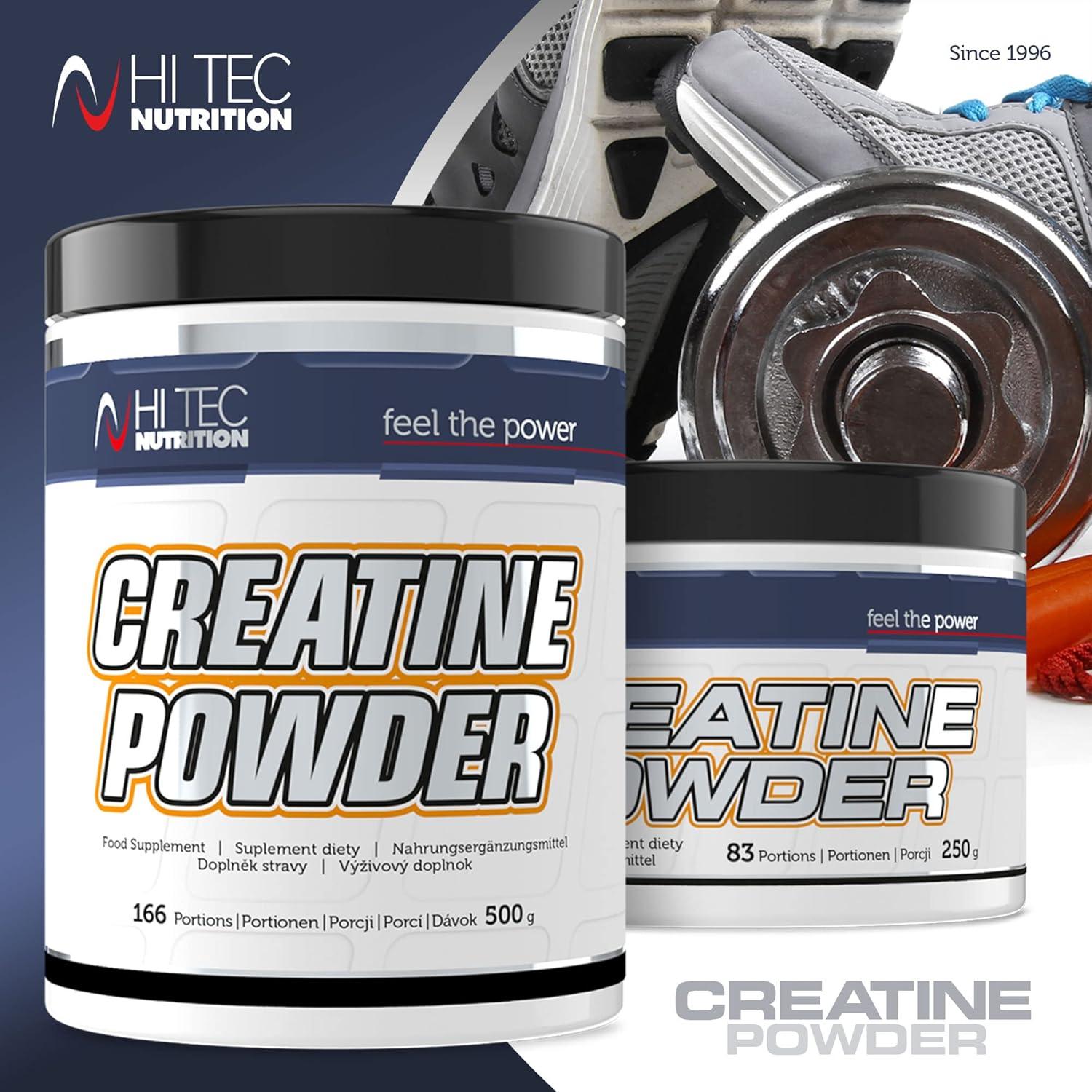 Hi Tec Nutrition 100% Pure Creatine Monohydrate with B Vitamins ...