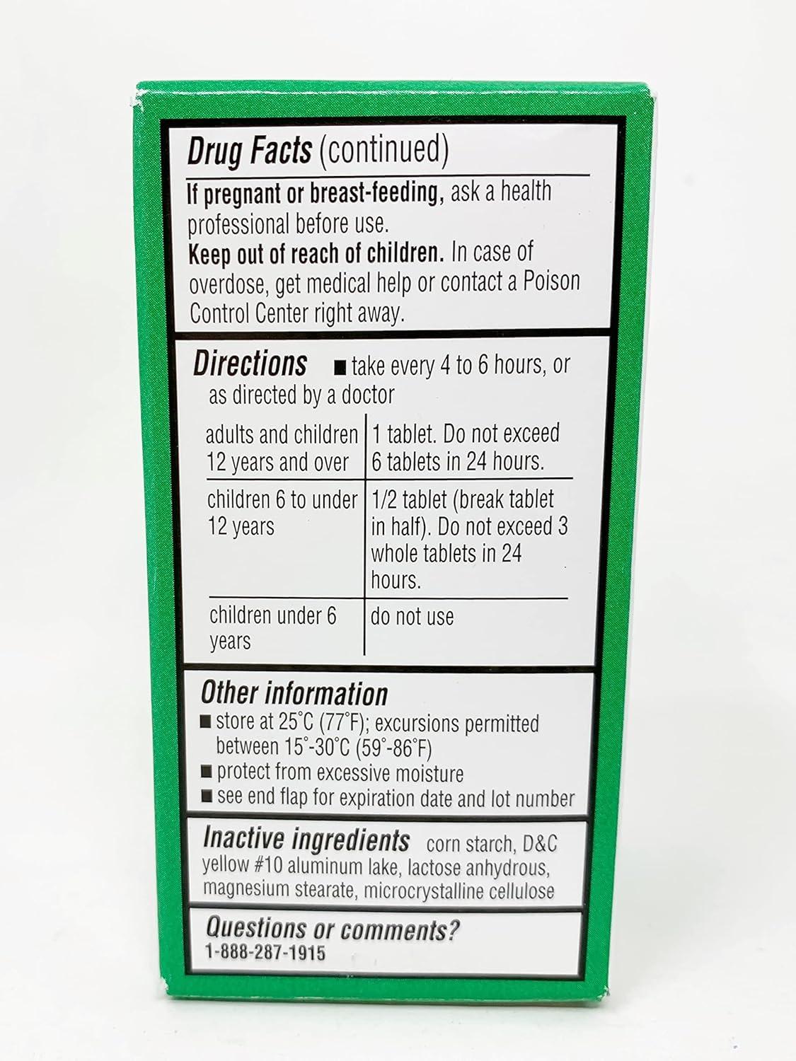 Equate Chlortabs Antihistamine Tablets 100ct - Allergy Relief (Pack of ...