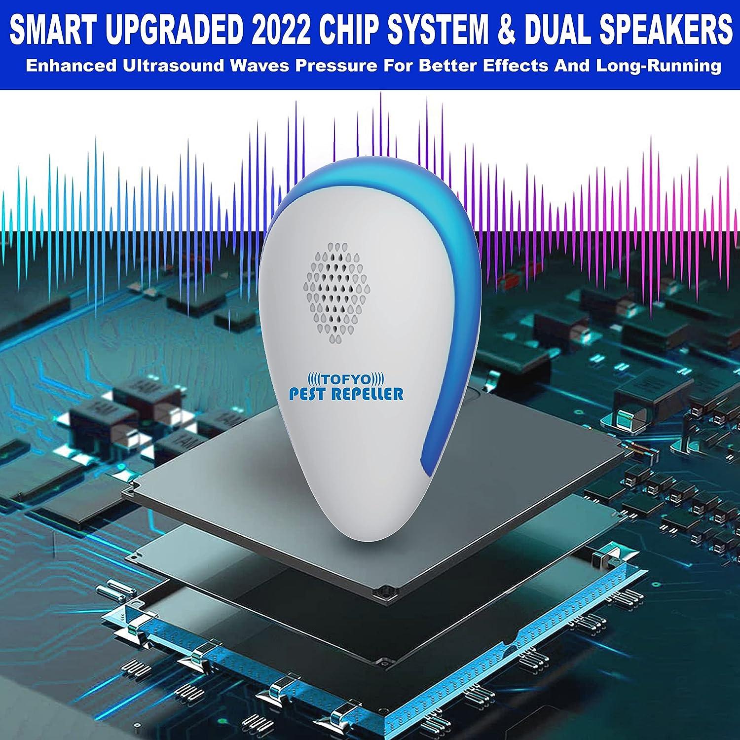 7 Pack Ultrasonic Pest Repeller Indoor - Dual Chip System for Humans ...