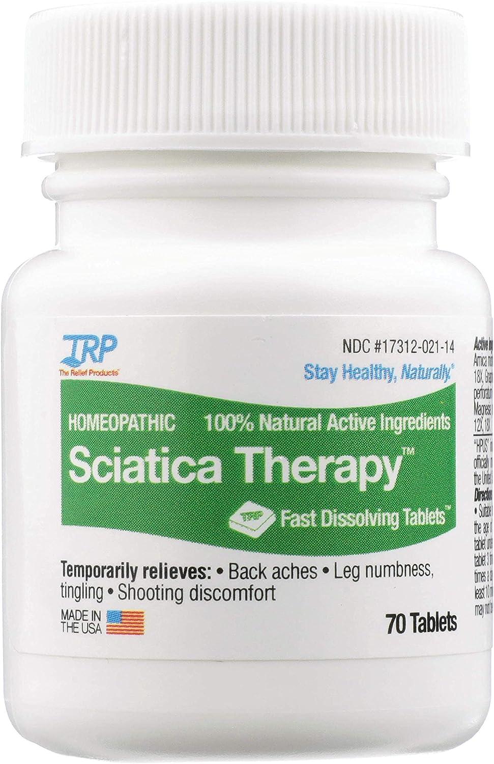Sciatica Therapy Tablets - 70 Count | Fast Relief Formula by The Relief ...