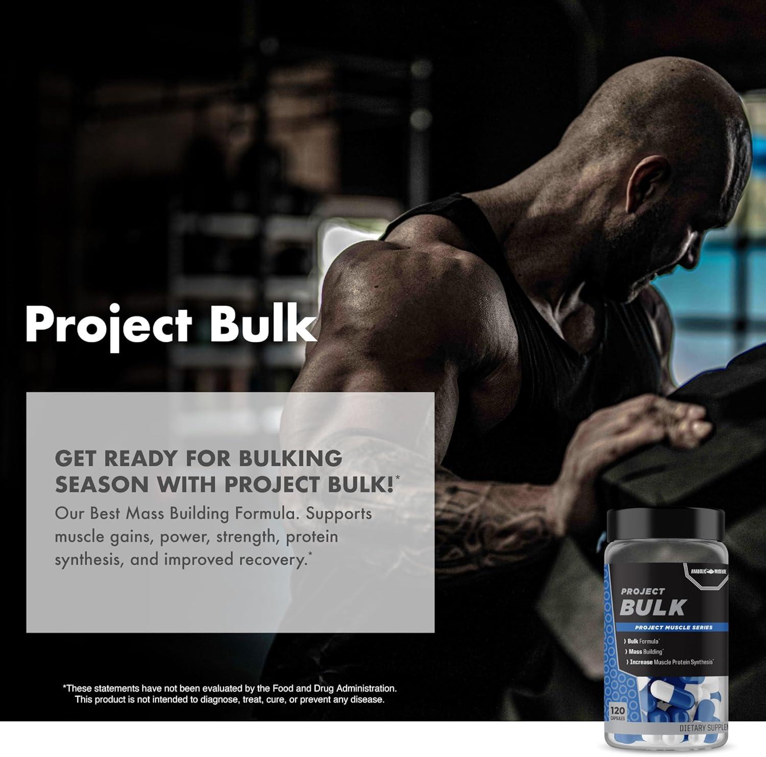 Anabolic Warfare Project Bulk - Top Mass Building Formula for Strength ...