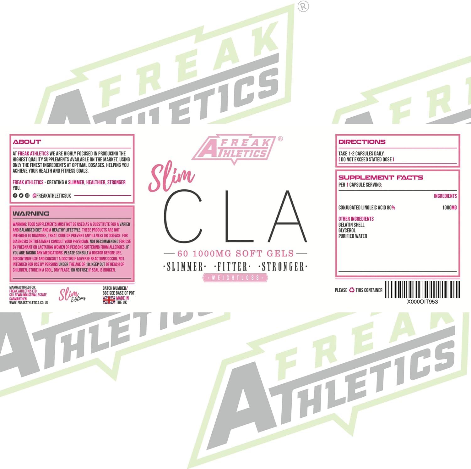 Sim CLA - 60 x 1000mg Maximum Strength Capsules for Metabolism Boost & Fat Loss - Made in UK ...
