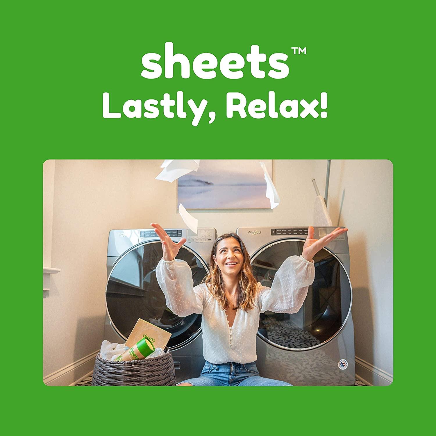 Sheets Laundry Club: Eco-Friendly Fresh Linen Detergent Sheets - 100 ...