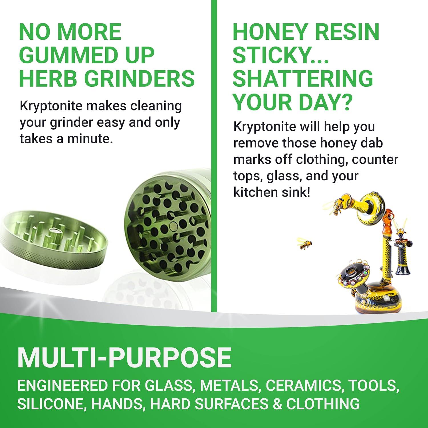 KLEAR Kryptonite Multipurpose Glass Cleaner | 5-in-1 Cleaning Combo | Alcohol-Free & Glass ...