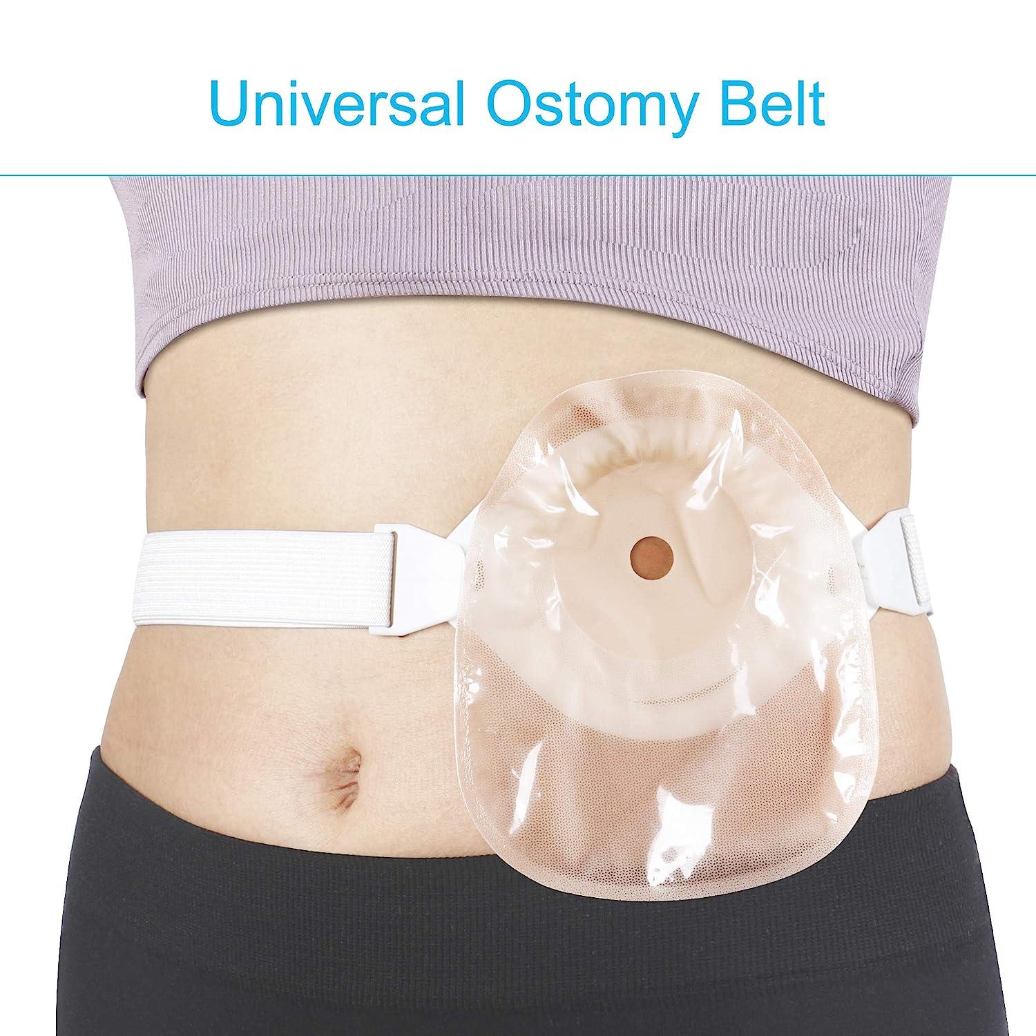 REAQER Ostomy Hernia Belt for Colostomy Ileostomy Surgery - Adjustable ...