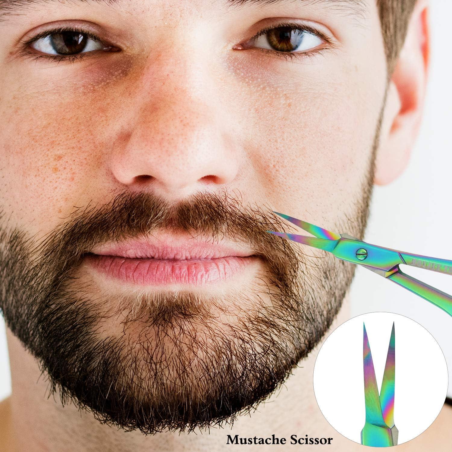 Multi-Purpose Small Manicure Scissors - Cuticle, Eyebrow, Eyelash ...