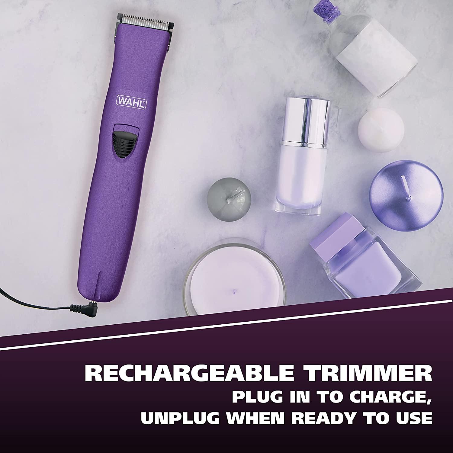 Wahl Pure Confidence Rechargeable Electric Trimmer Shaver 9865-100 ...