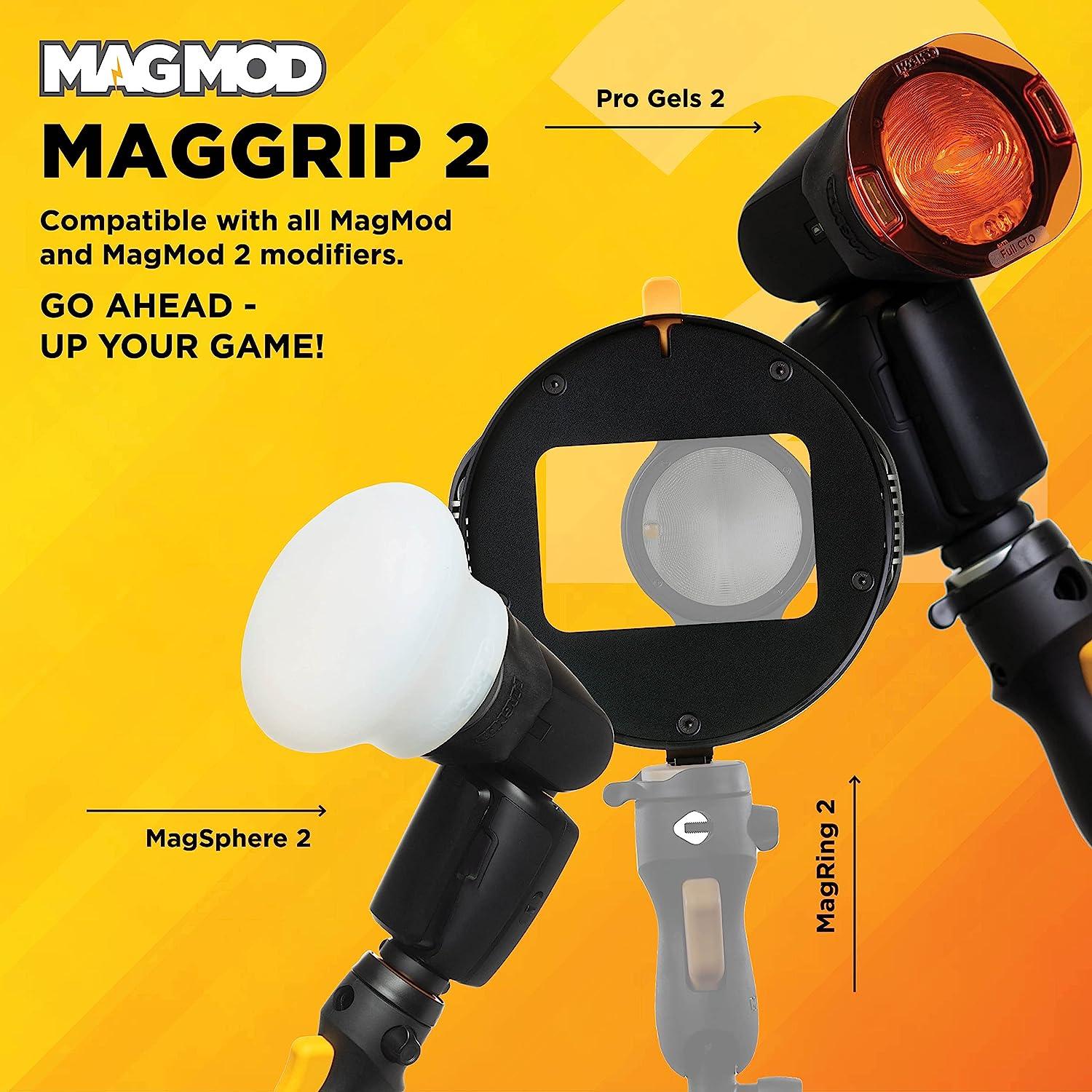 MagMod MagGrip 2 | Magnetic Light Diffuser Attachment & Speedlite Mount ...