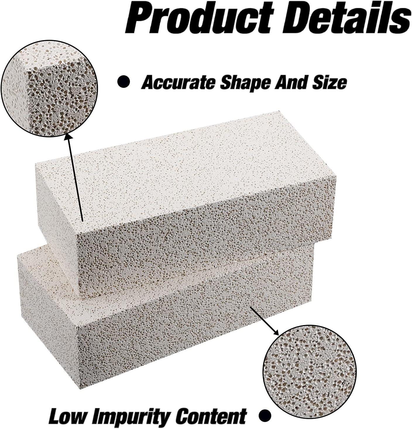 Set of 6 Insulating Fire Brick for Kilns | 9 x 4.5 x 2.5 | Forges ...
