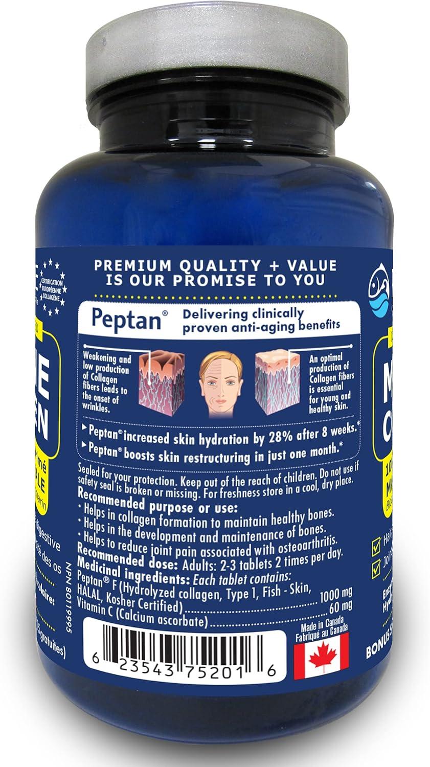 Promise Marine Collagen 1000mg of Peptan per tablet Maximum Potency ...
