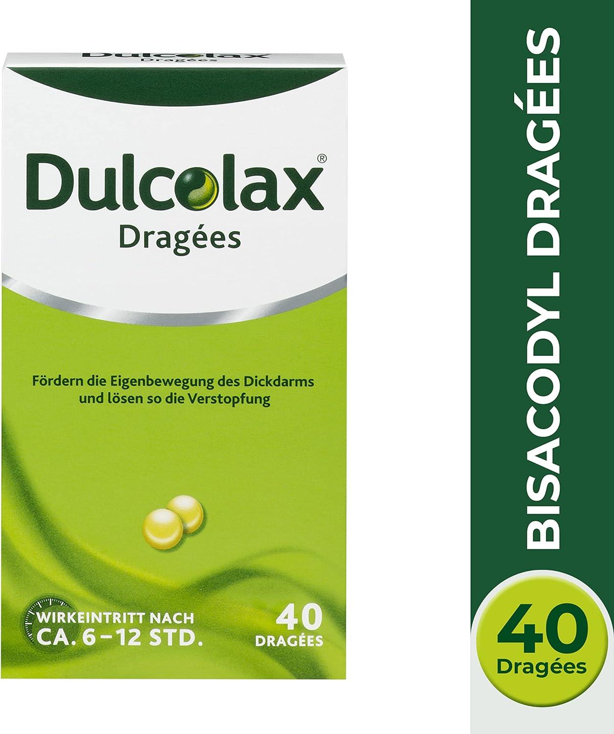 Dulcolax Dragees Sanofi-Aventis 40 Tablets - Fast-Acting Constipation ...