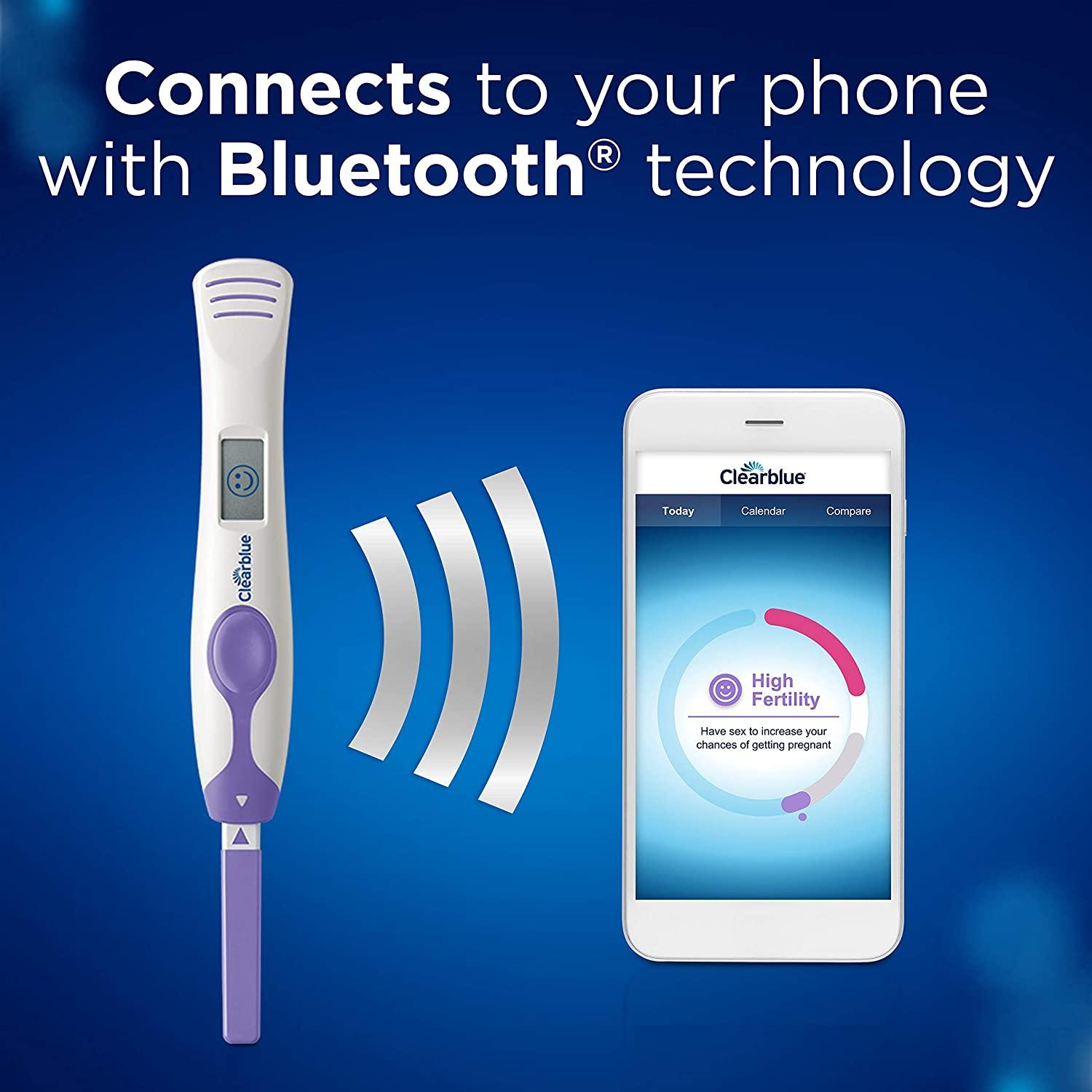 Clearblue Connected Ovulation Test System with Bluetooth Connectivity ...
