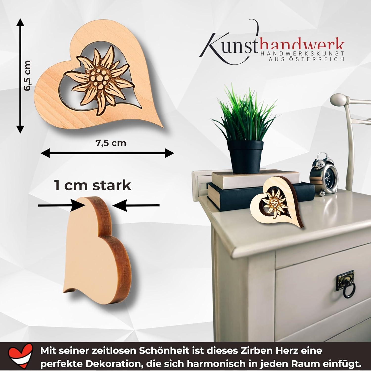 Zirbenherz Mini - Premium Edelweiss Packaging | International Shipping ...