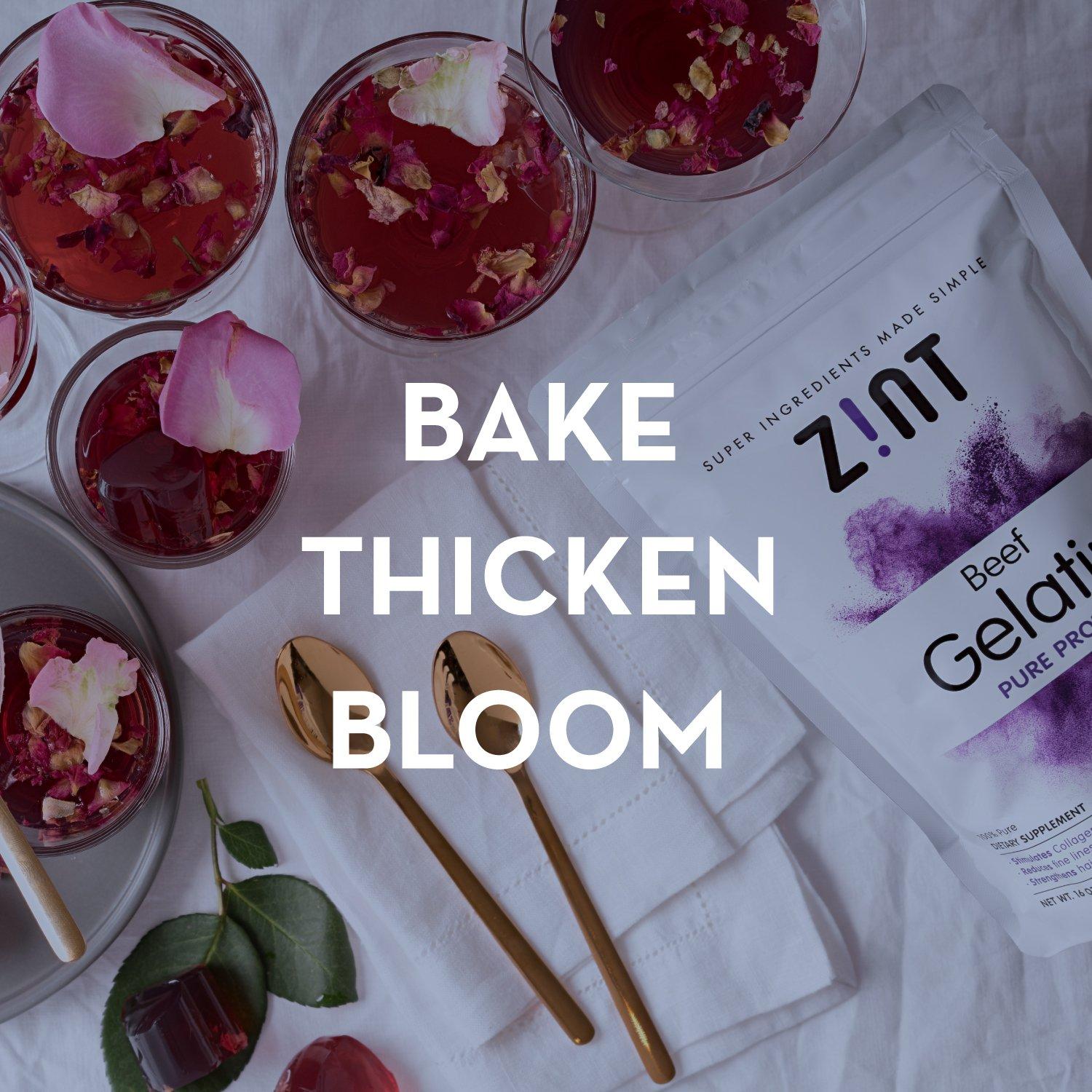 Zint Premium Beef Gelatin Powder - 32 oz (907 g) | Natural Thickening ...