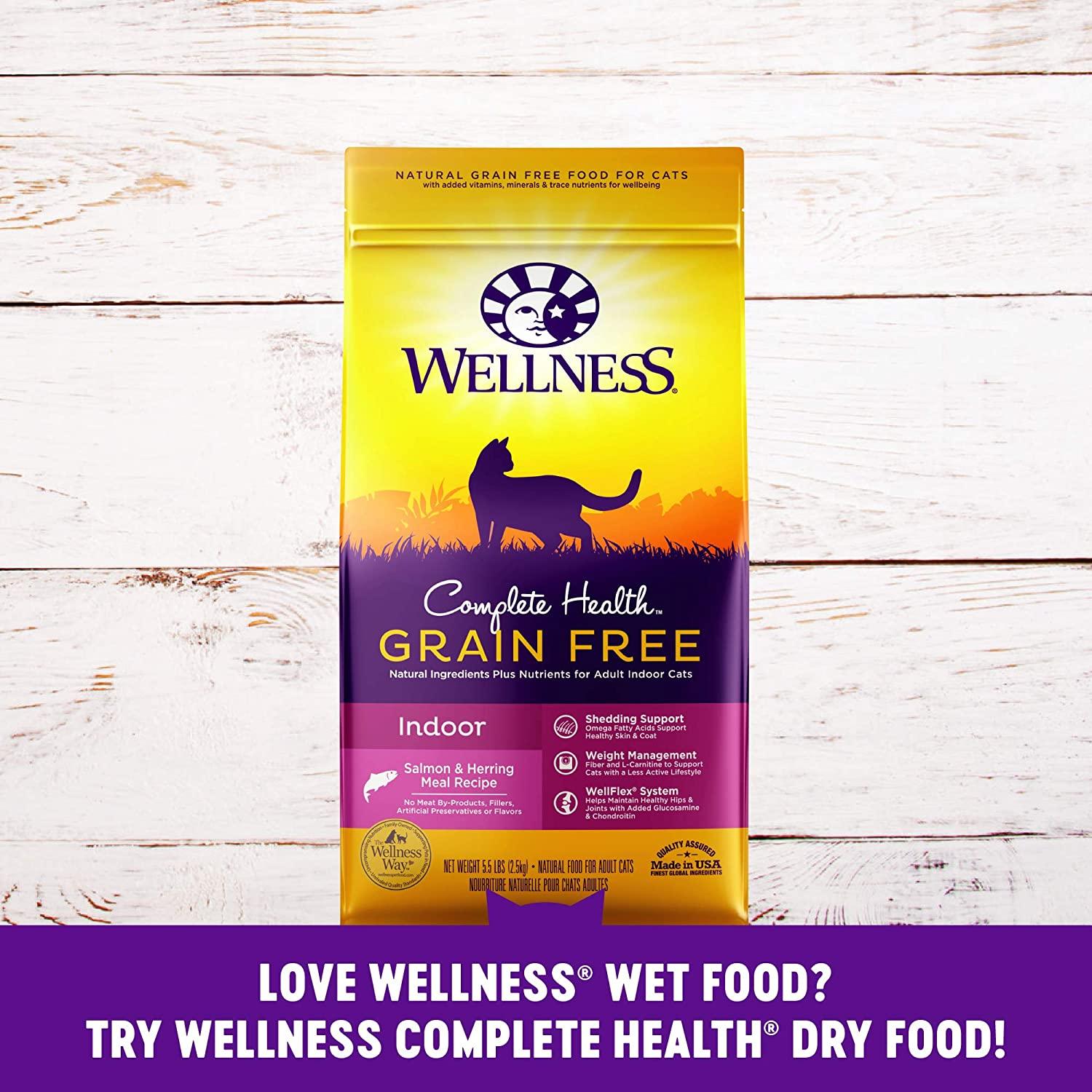Wellness Complete Health Grain-Free Wet Cat Food - Chicken & Lobster ...