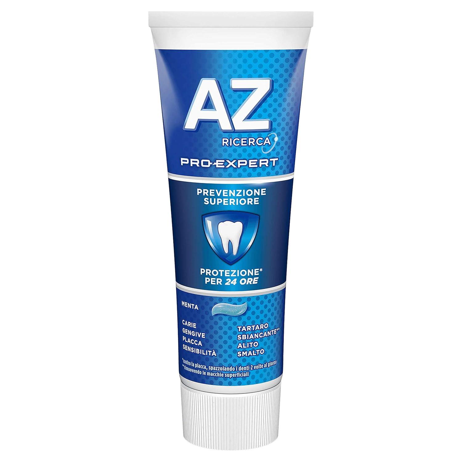 AZ Pro Expert Toothpaste - 24-Hour Plaque Protection & Superior Caries ...