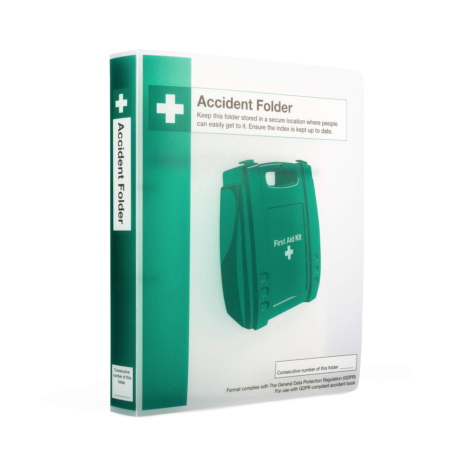 Safety First Aid A4 Accident Report Folder - Organize Accident Records ...