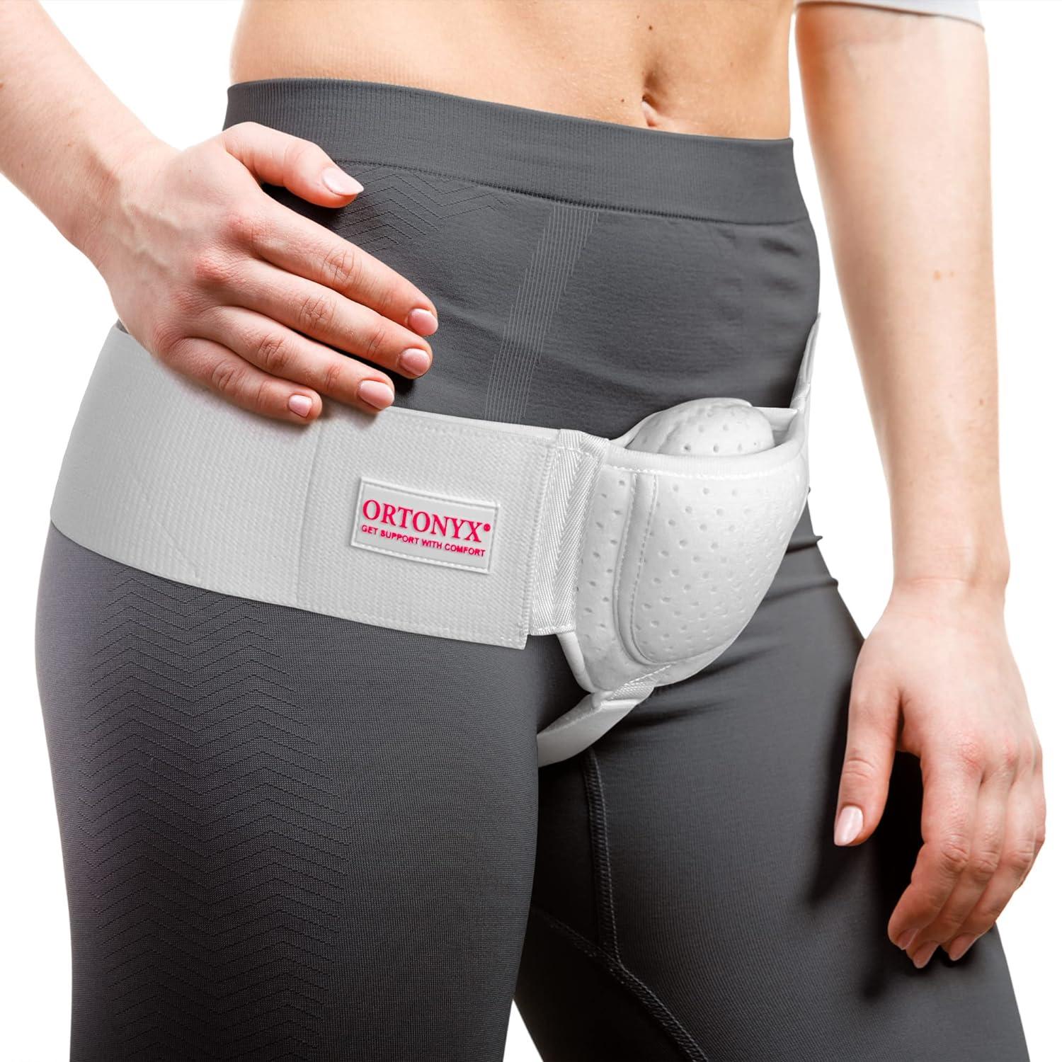 ORTONYX Inguinal Groin Hernia Belt with Removable Compression Pad ...