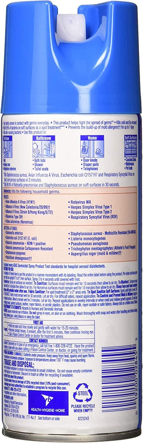 Lysol Spring Waterfall Sanitizing Spray 12.5oz - Disinfectant ...