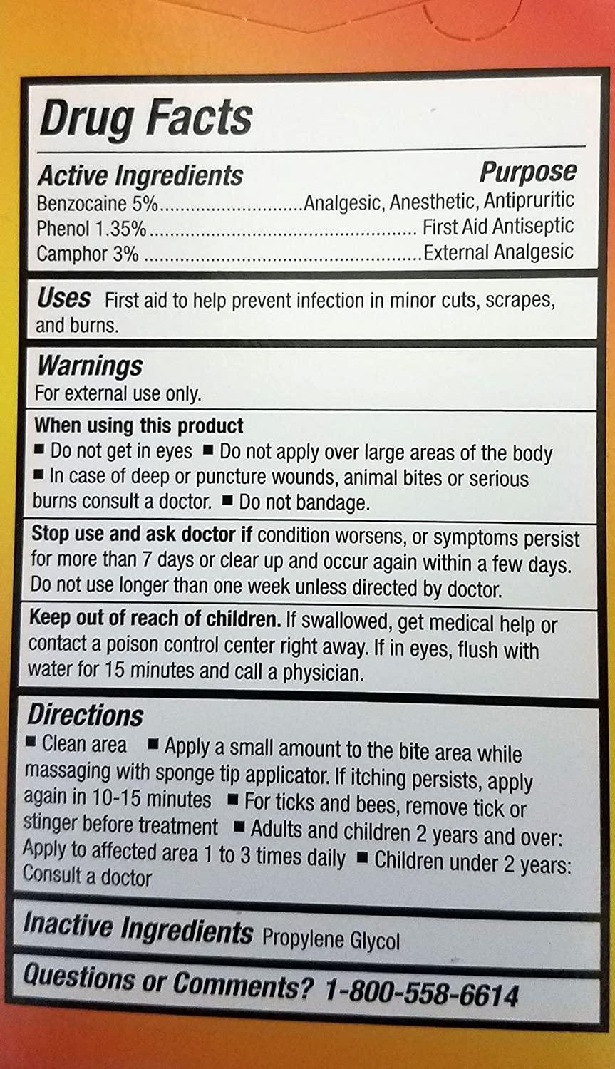 StingEze Original Insect Bite Itch Relief Dauber 0.5oz - Black (3310 ...