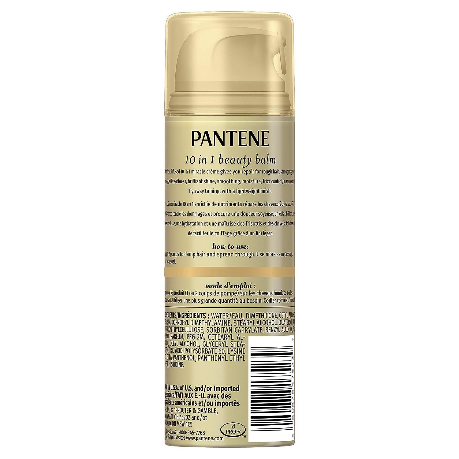 Pantene Pro-V Ultimate 10 BB Creme 5.1 oz - Hair Perfector for Total ...