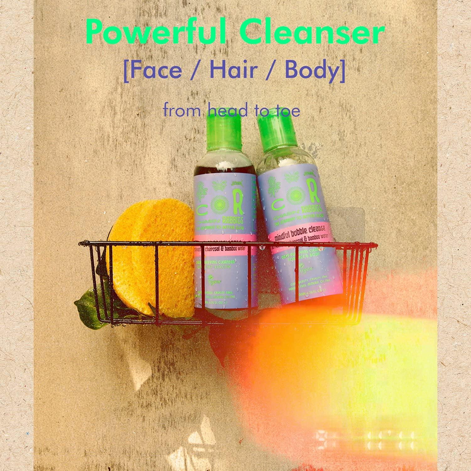 CHASIN' RABBITS Mindful Bubble Cleanse | Vegan Face & Body Cleanser ...