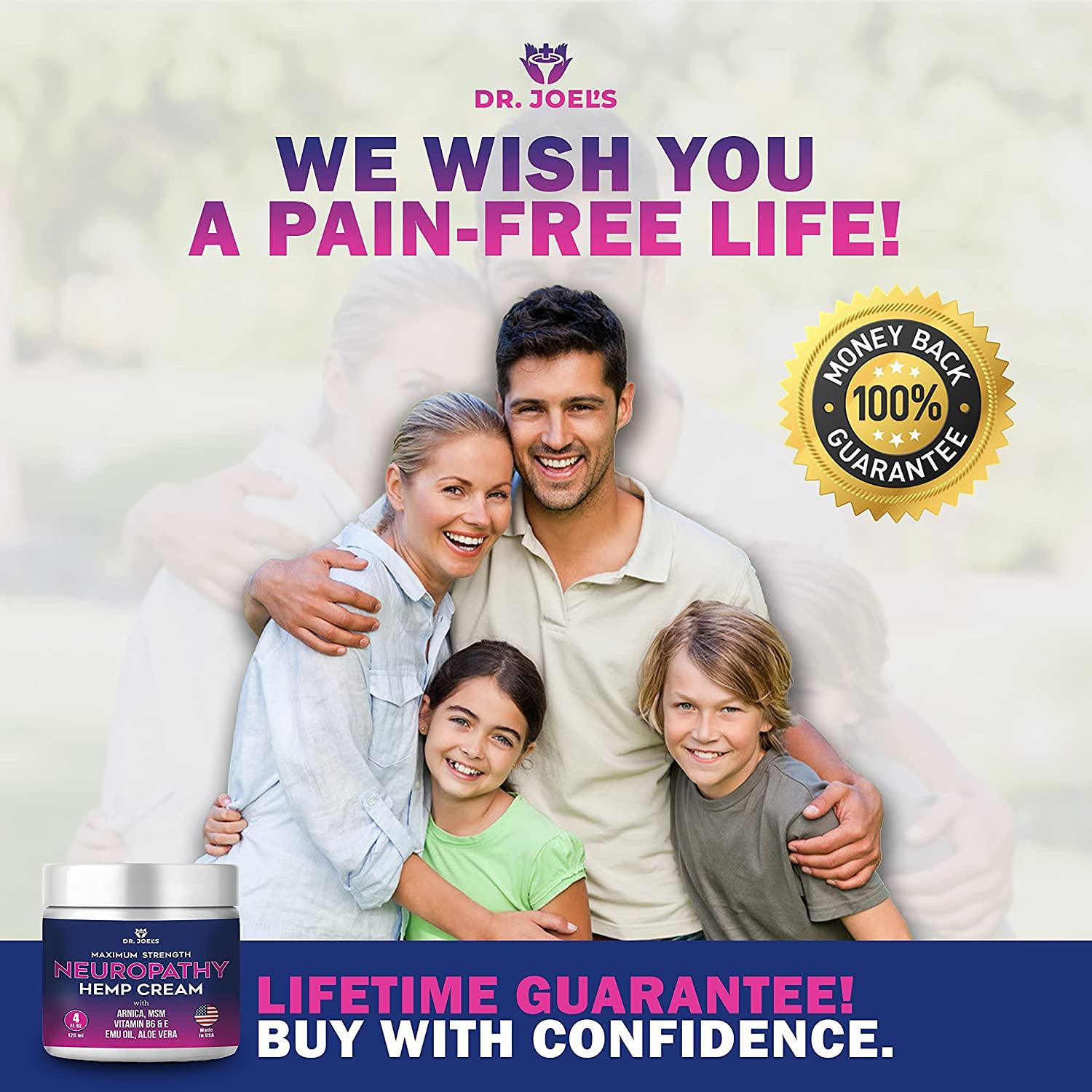 Neuropathy Cream - Maximum Strength Nerve Relief for Feet, Hands, Legs ...