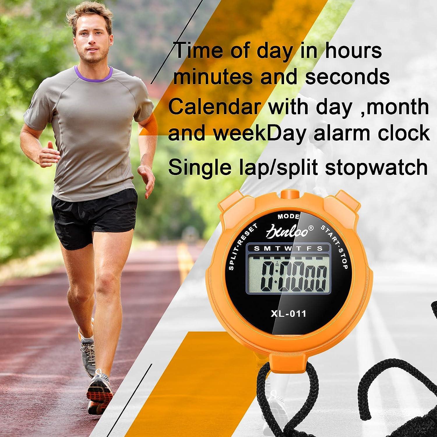 12 Pcs Digital Stopwatch Timer for Sports Multi Function Stopwatch with ...