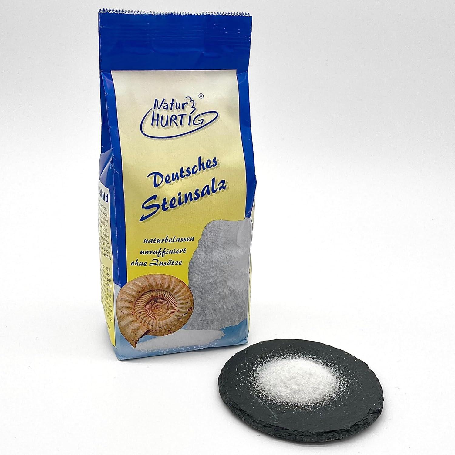 Buy Nature Hurtig German Rock Salt Fine 1 kg - Natural Unaffected ...