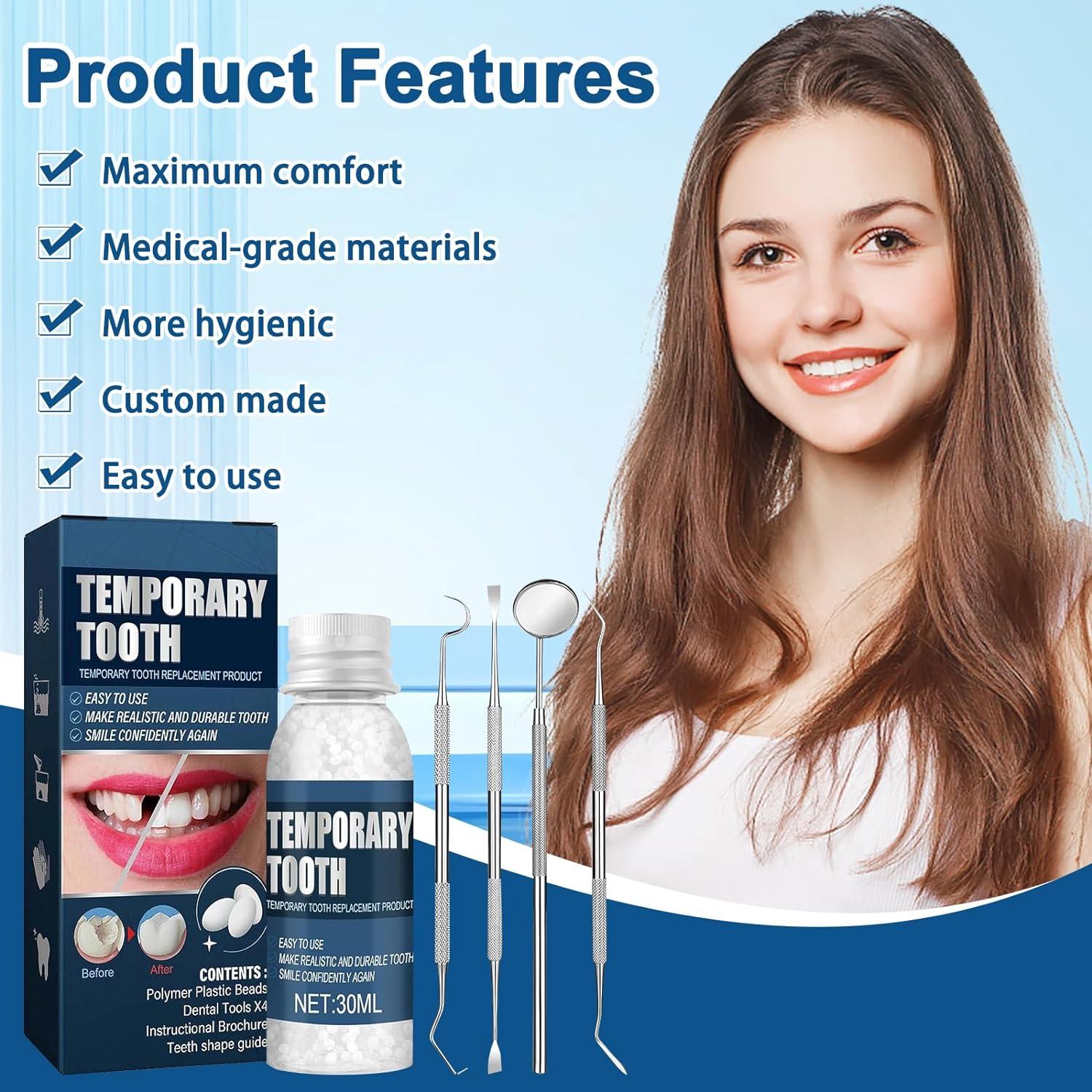 Tooth Filling Repair Kit Temporary Tooth Filling Repair Broken Teeth ...