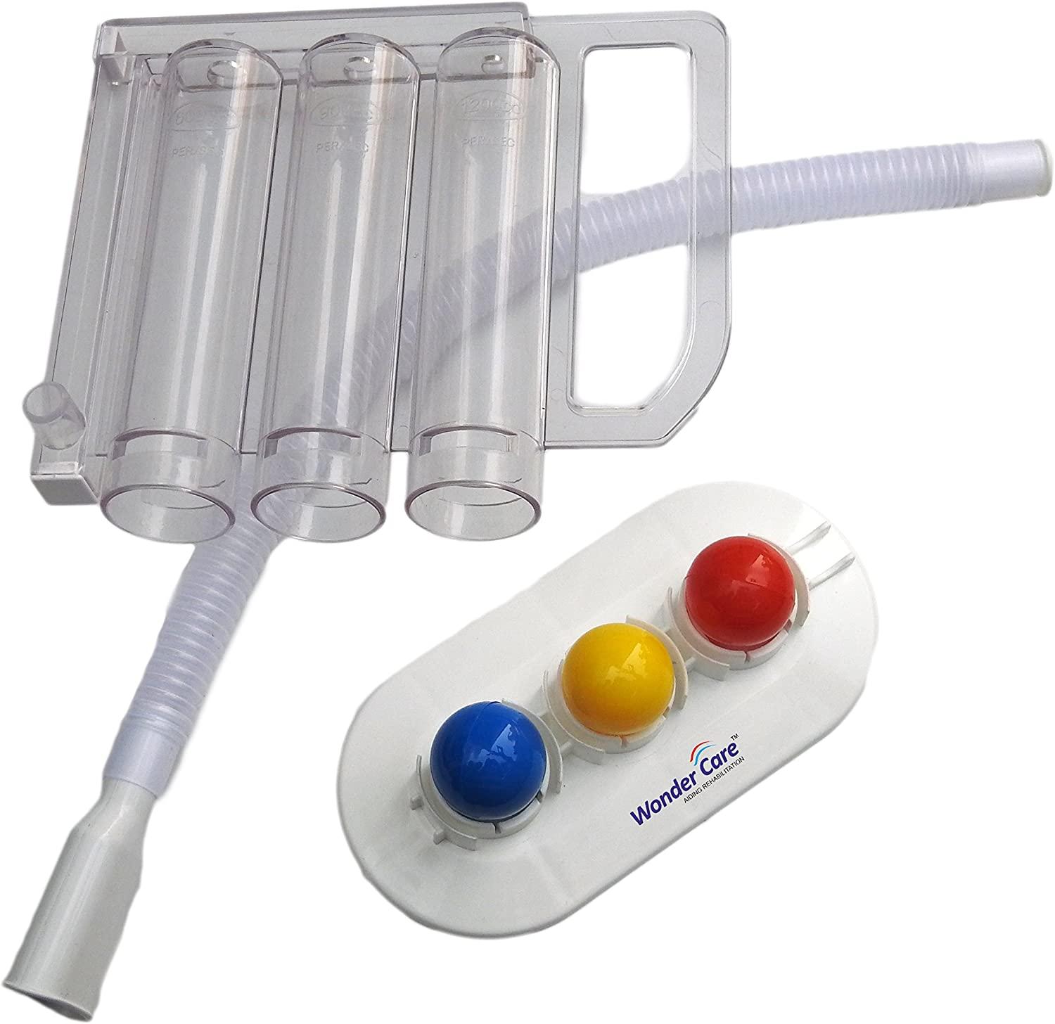 Wonder Care Deep Breathing Lung Exerciser with Handle - Washable ...
